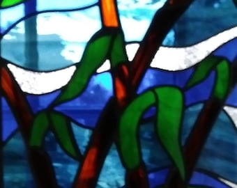 Stained Glass Bamboo - Etsy