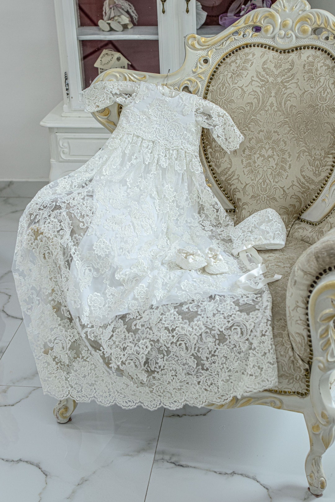 Dedication Dress, Baby Baptism Dress, Christening Gown,christening ...