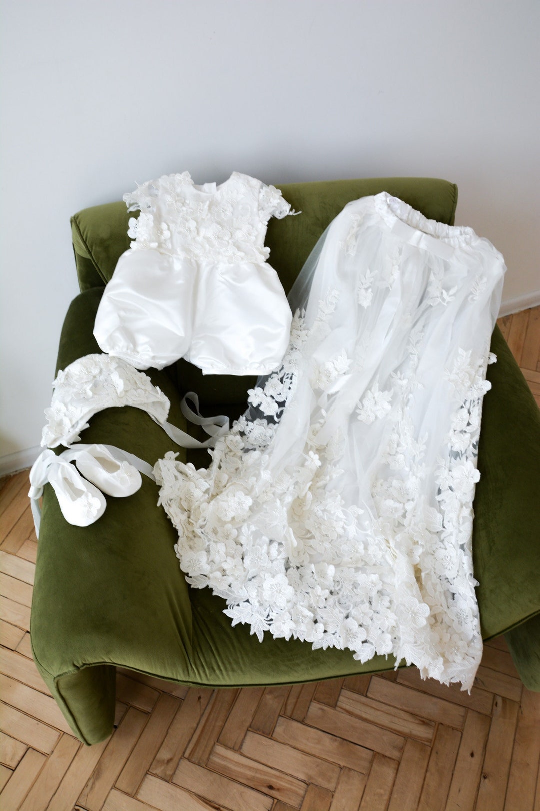 Lace Baptism Girl Dress,baptism Dress for Baby Girl, Long Skirt Baptism ...