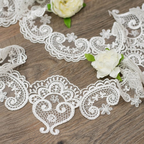 Boho Wedding Dress Lace Trim Elegant Lace Trim for Bridal - Etsy