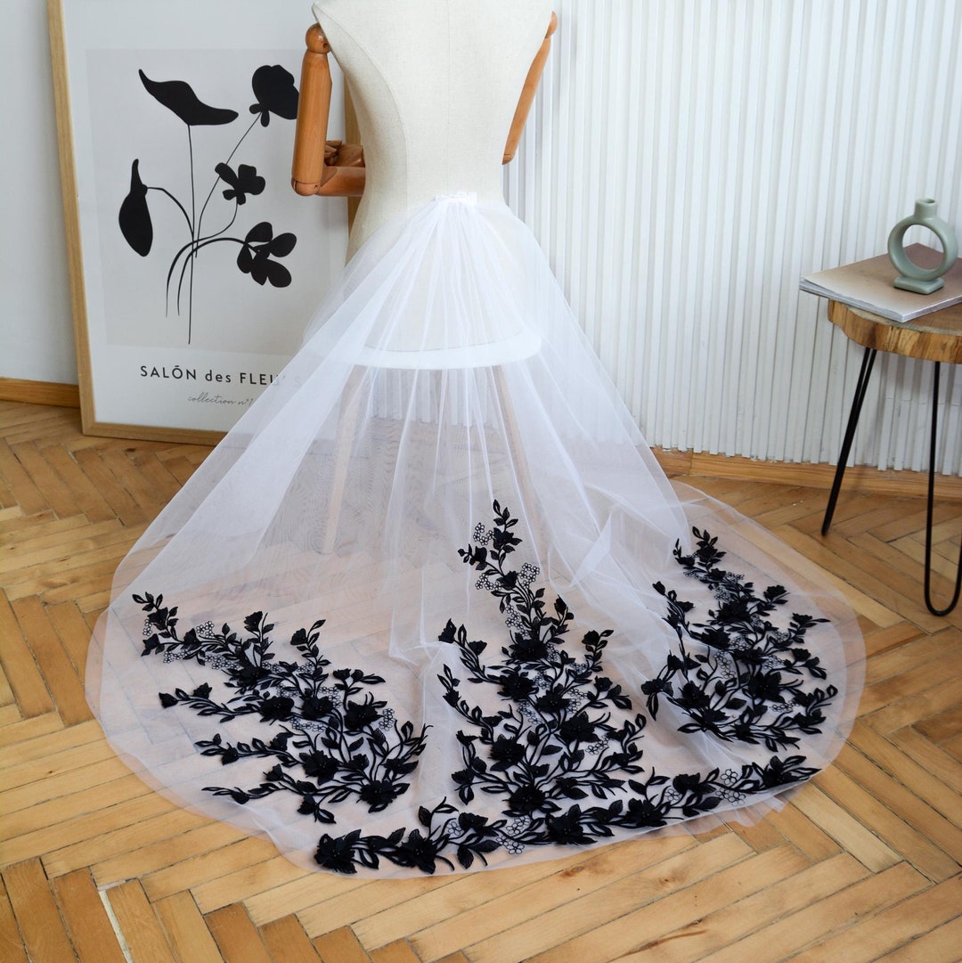 Detachable Train for Flower Girl Dress, Attached Train for Tutu Girl ...