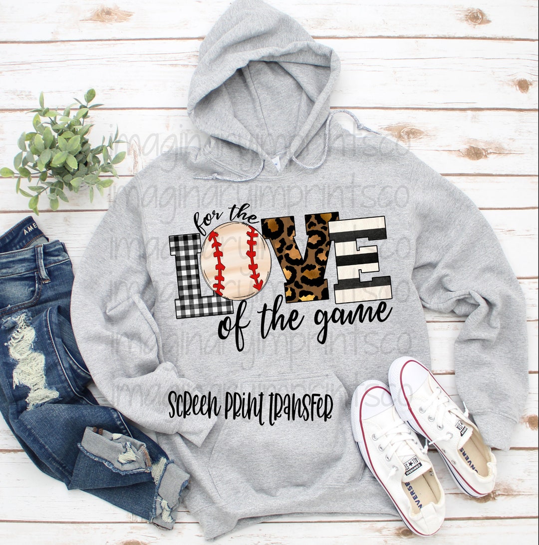 Baseball Screen Print Transfer RTS Screen Print Transfer - Etsy