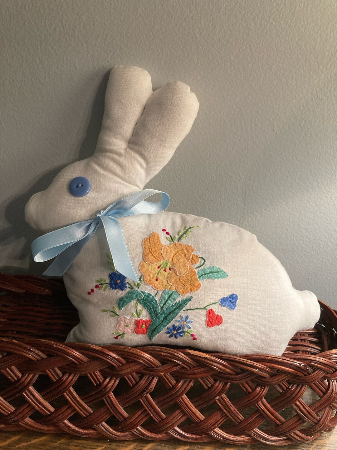 Bunny Rabbit Shelf Sitter for Easter - Etsy