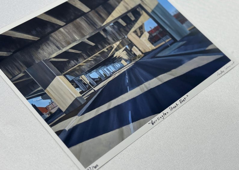 Hamilton, Ontario Fine Art Print - "burlington Street East" - 8"x10 ...