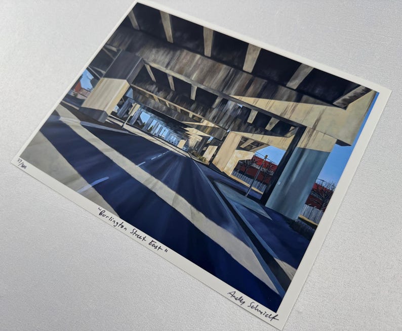 Hamilton, Ontario Fine Art Print - "burlington Street East" - 8"x10 ...