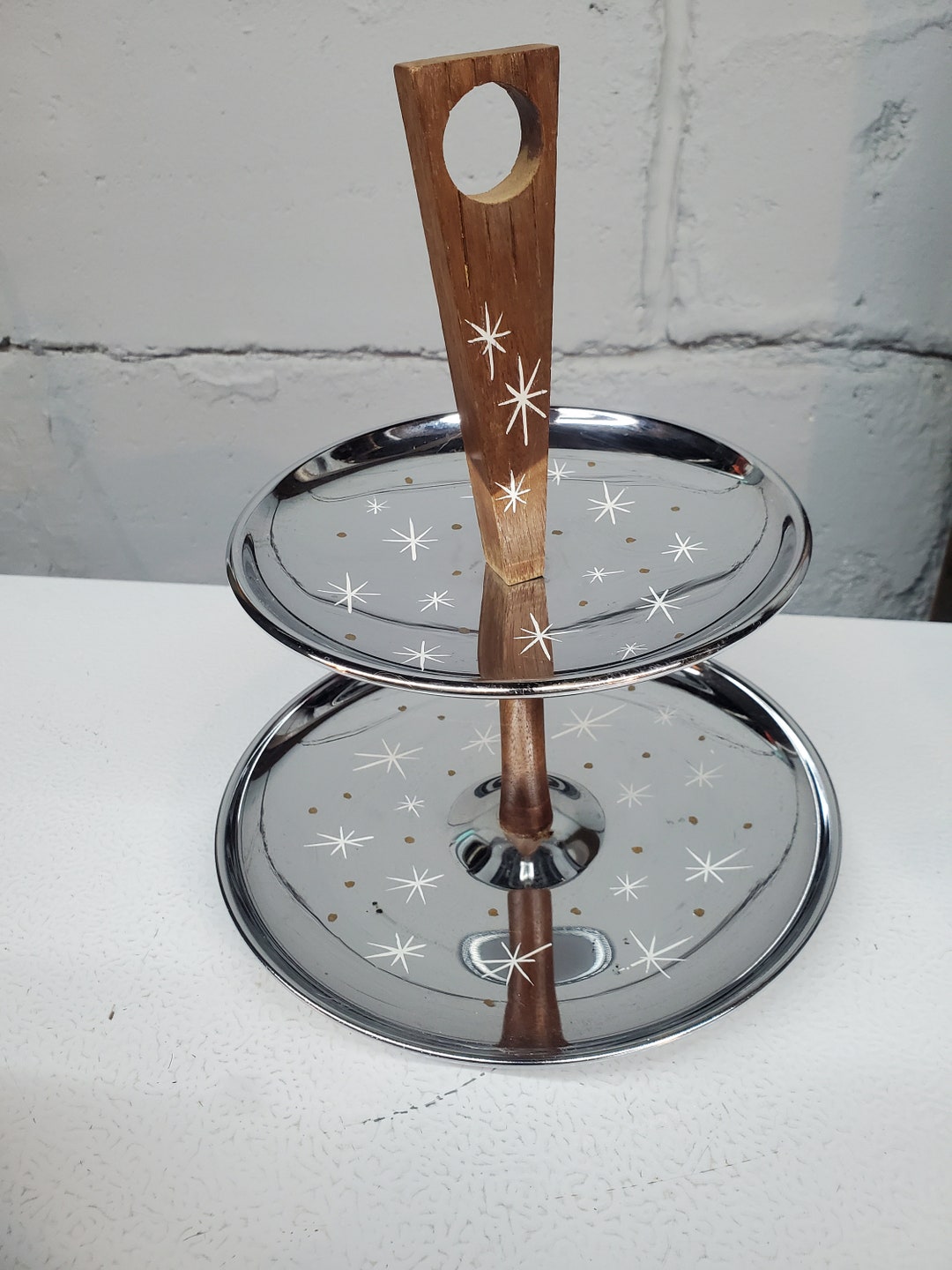 Vintage/mcm Tiered Display Stand - Etsy
