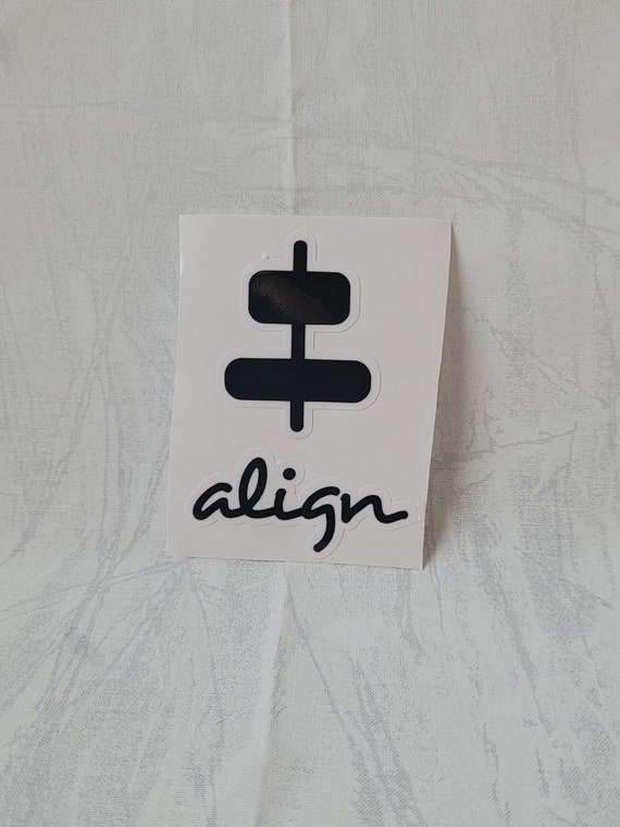 Align Graphic Designer Decal | Etsy