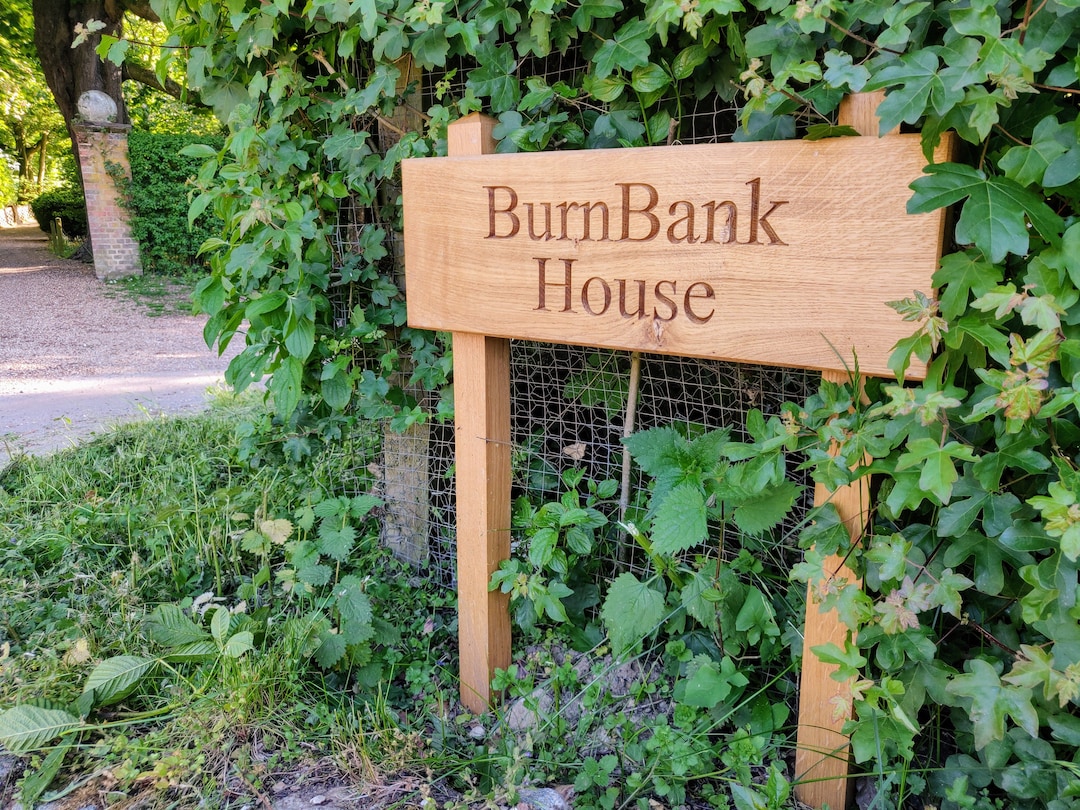 Solid Oak Engraved House Signs *personalized - Handmade in the UK ...