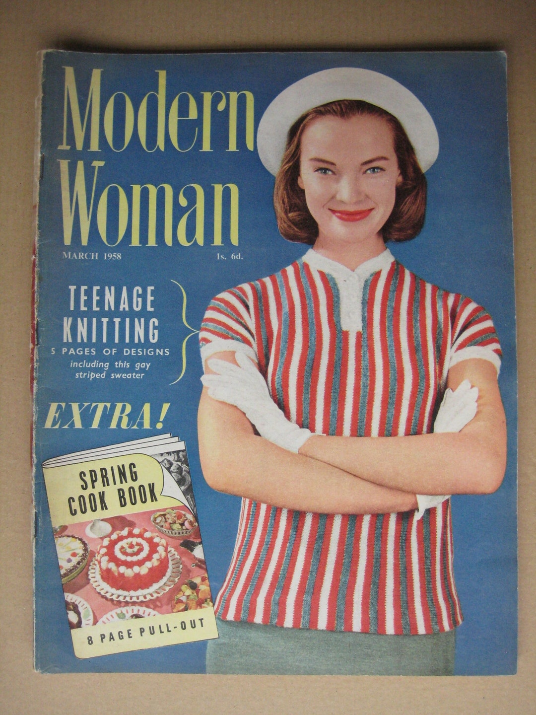 Modern Woman Magazine | 1958 March | Vintage Living and Fashion ...