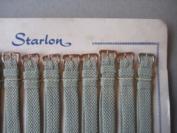 12 1950's watch straps, original display card | Starl… - Gem