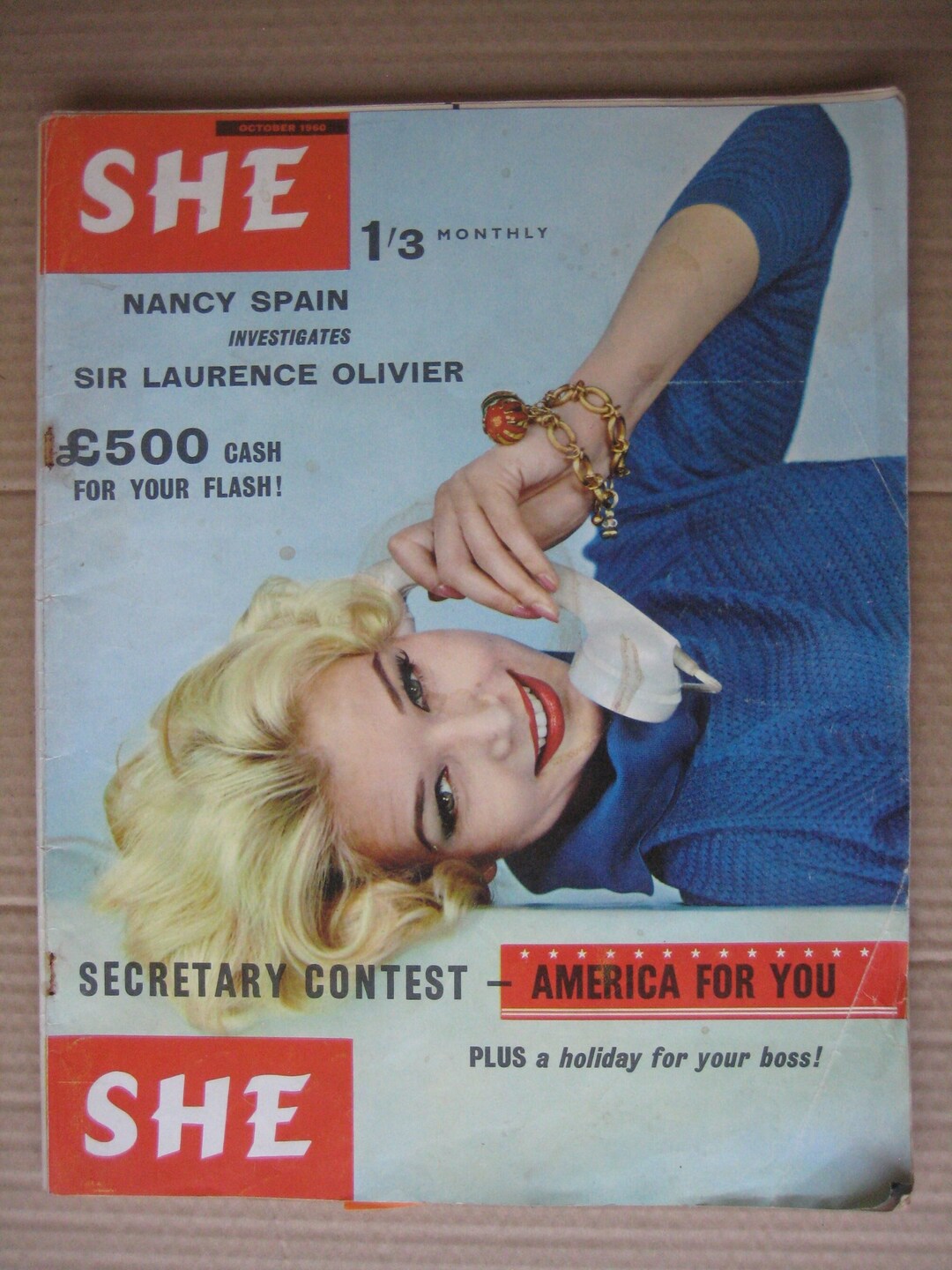 She Magazine, 1960 October Vintage Fashion, Beauty and Lifestyle ...