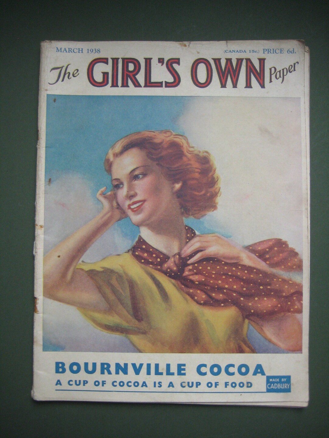 Girls Own Paper, 1938 | 1930's Girl's Magazine | Girl's Stories | 1930 ...