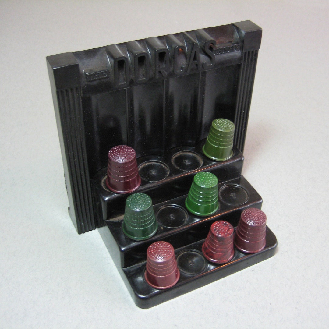 1920's Dorcas Thimble Stand for Charles Horner Thimbles Art Deco Design ...