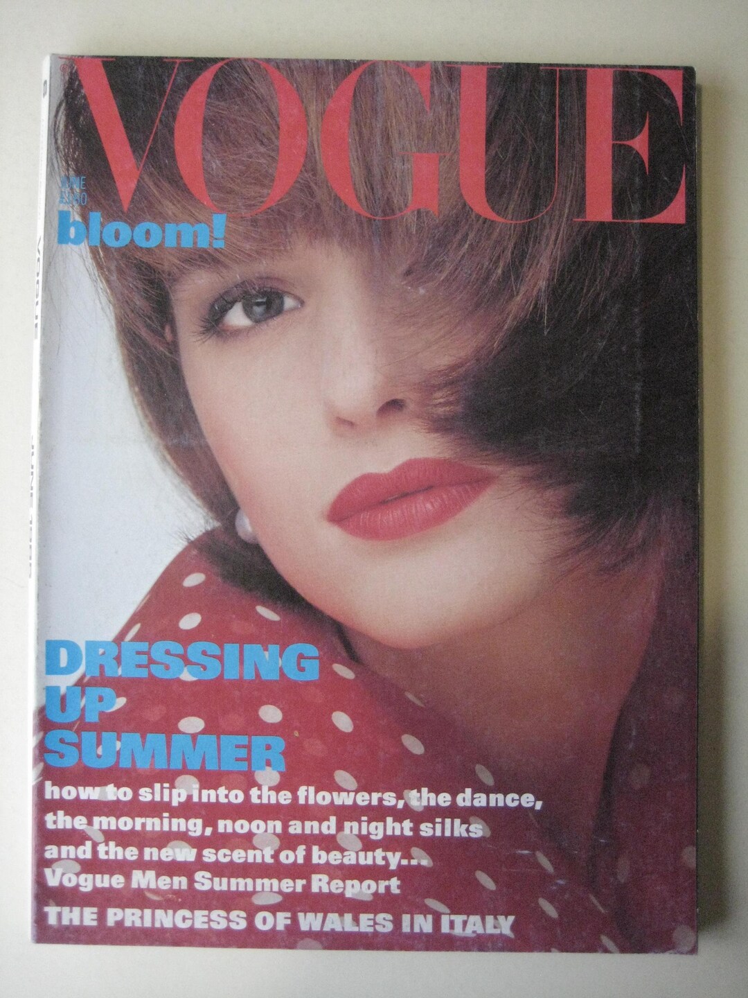 Vogue Magazine 1985 June | 1980's British Vogue | Vintage Fashion ...