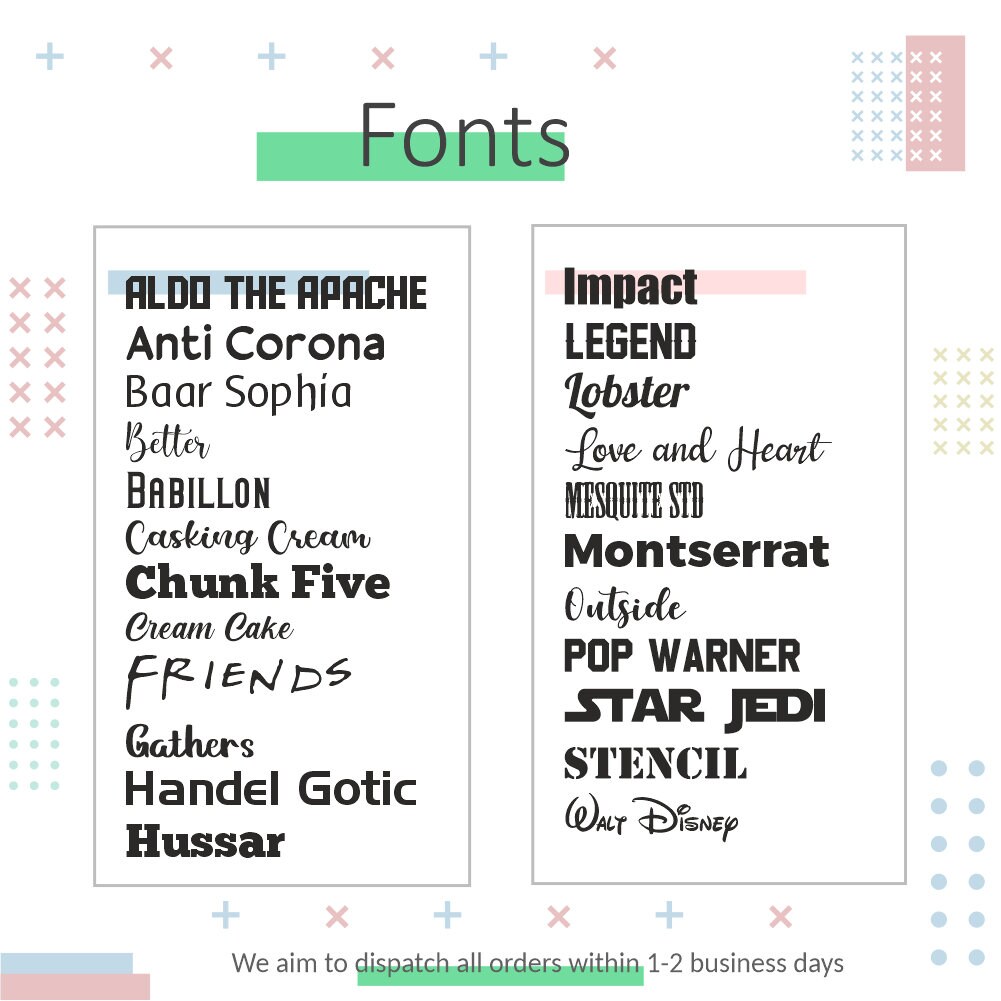 Personalised Teddy Bear - Printed With Personal Message - Small Medium ...