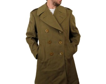 Long Military Jacket - Etsy