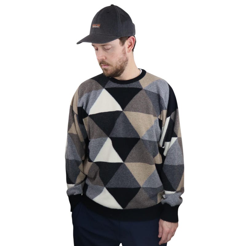 80s Triangle Sweater - Etsy