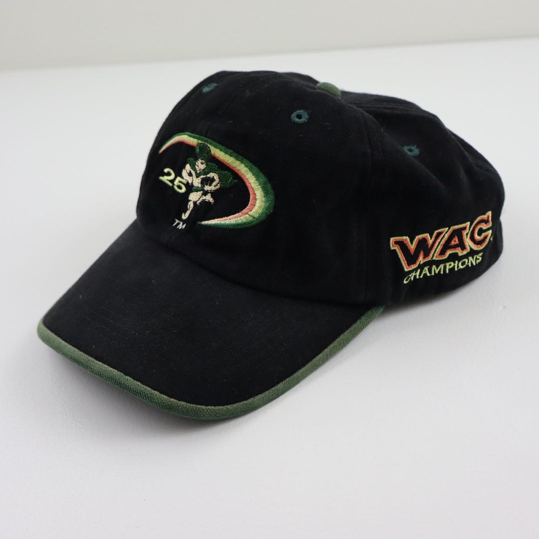 Vintage 90s University of Hawaii Rainbow Warriors Football Strapback ...