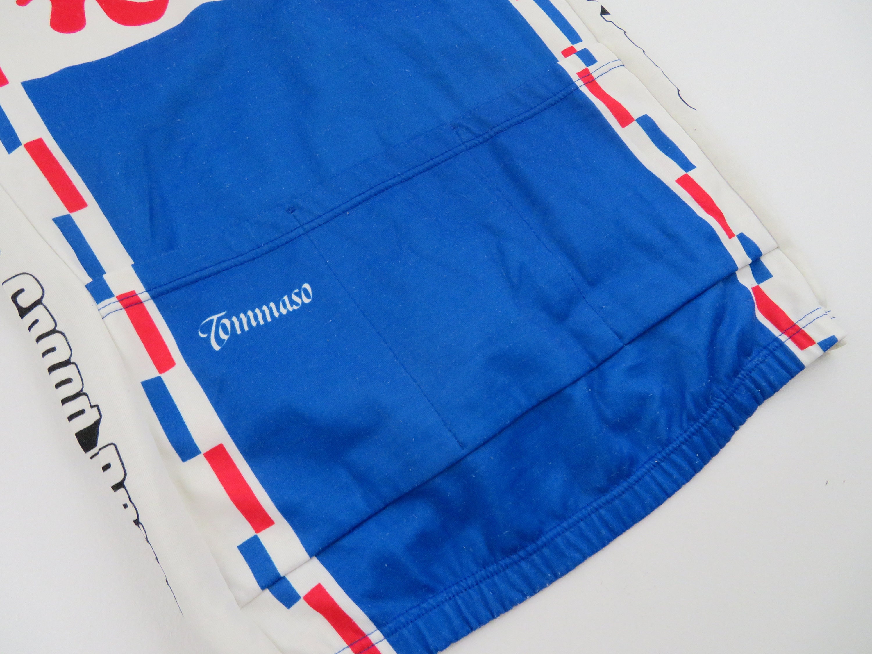 Vintage 80s 90s Tommaso Made in Italy Magniflex Rossin Pro Team Cycling ...