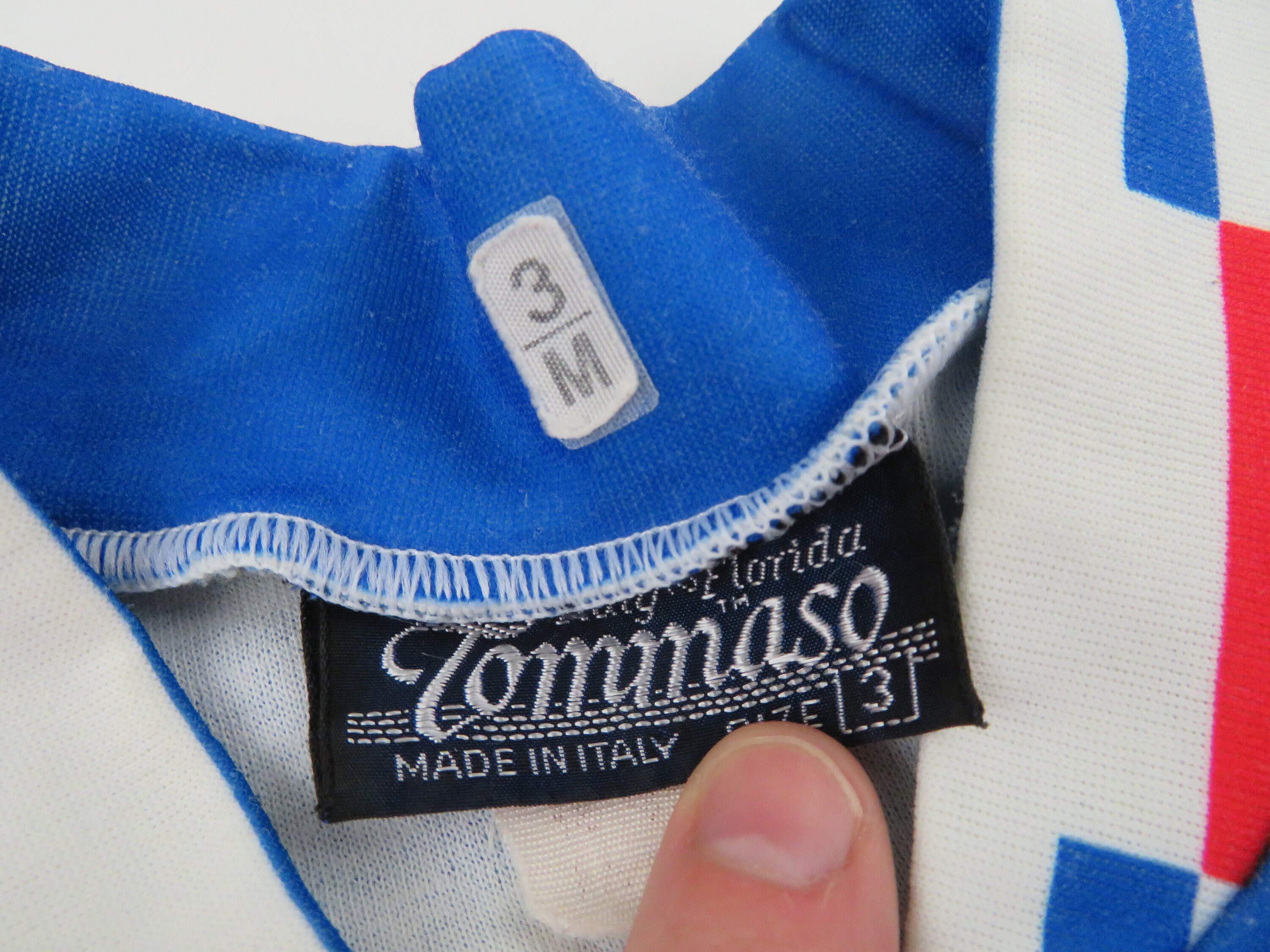 Vintage 80s 90s Tommaso Made in Italy Magniflex Rossin Pro Team Cycling ...