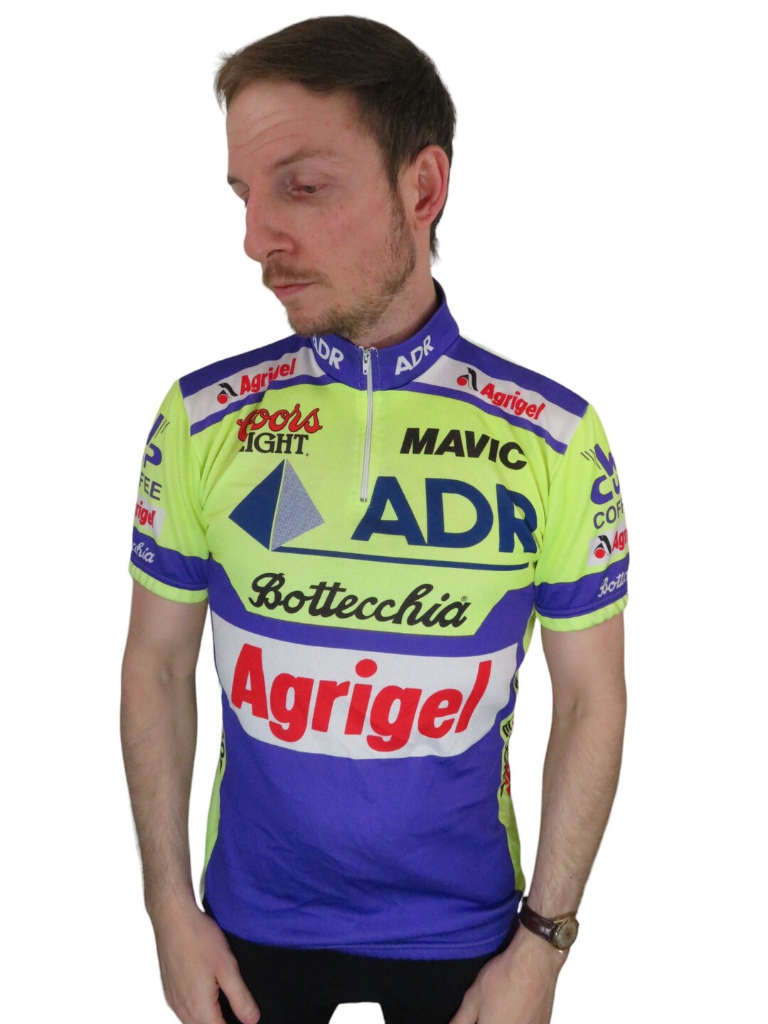 Vintage 1989 ADR Bottecchia Agrigel Coors Light Greg Lemond Tour De ...