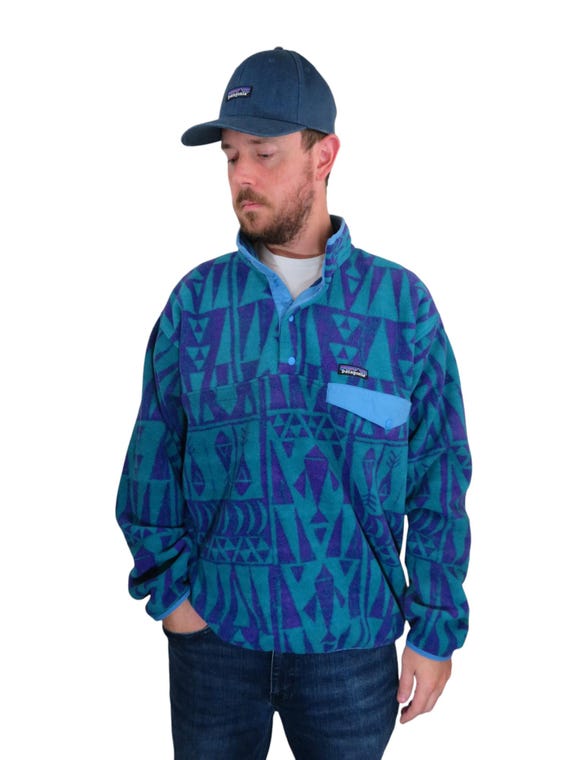 Y2K Patagonia Rare Oversized Relaxed Baggy Aztec Trib… - Gem