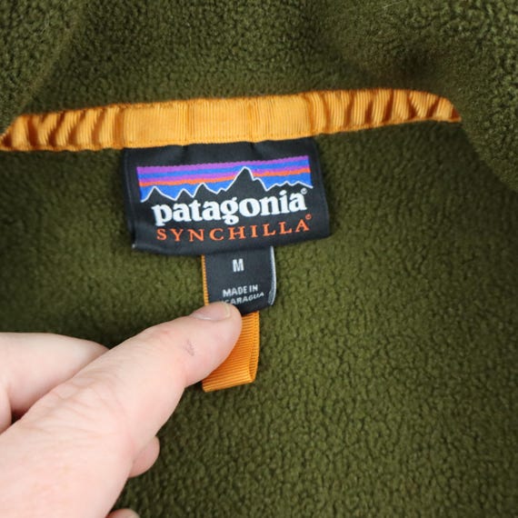 Retro Y2K 2000s Patagonia Synchilla Fleece Snap-T Pul… - Gem