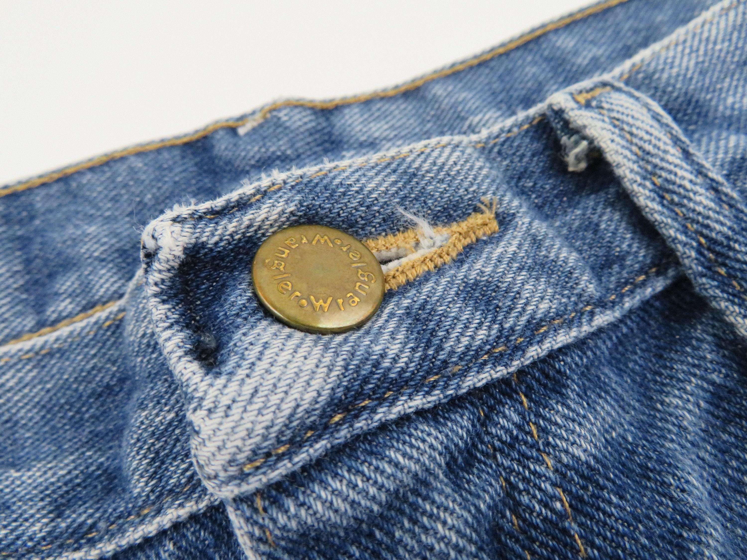 True Vintage 80s 90s Wrangler Mens Skater Jean Denim Shorts Size 33 ...