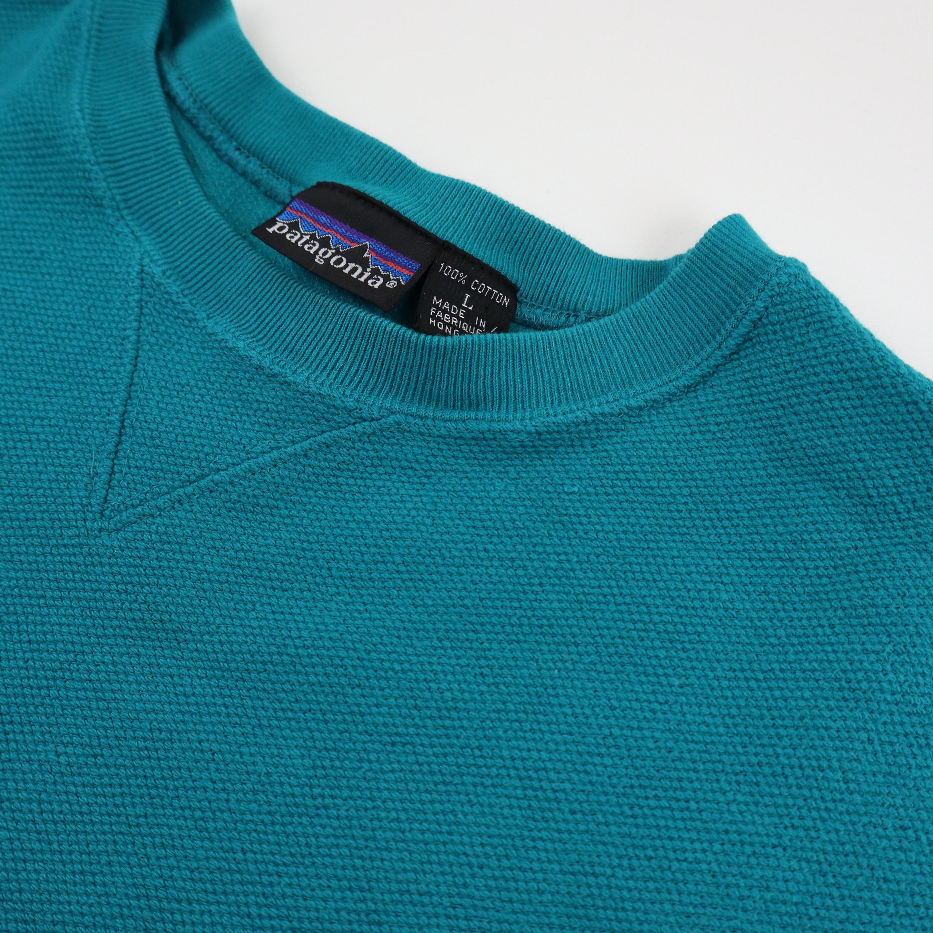 Vintage 80s 90s Patagonia Textured Cotton Heavy Pullover Vintage 80s 90s Patagonia Textured Cotton Heavy Pullover