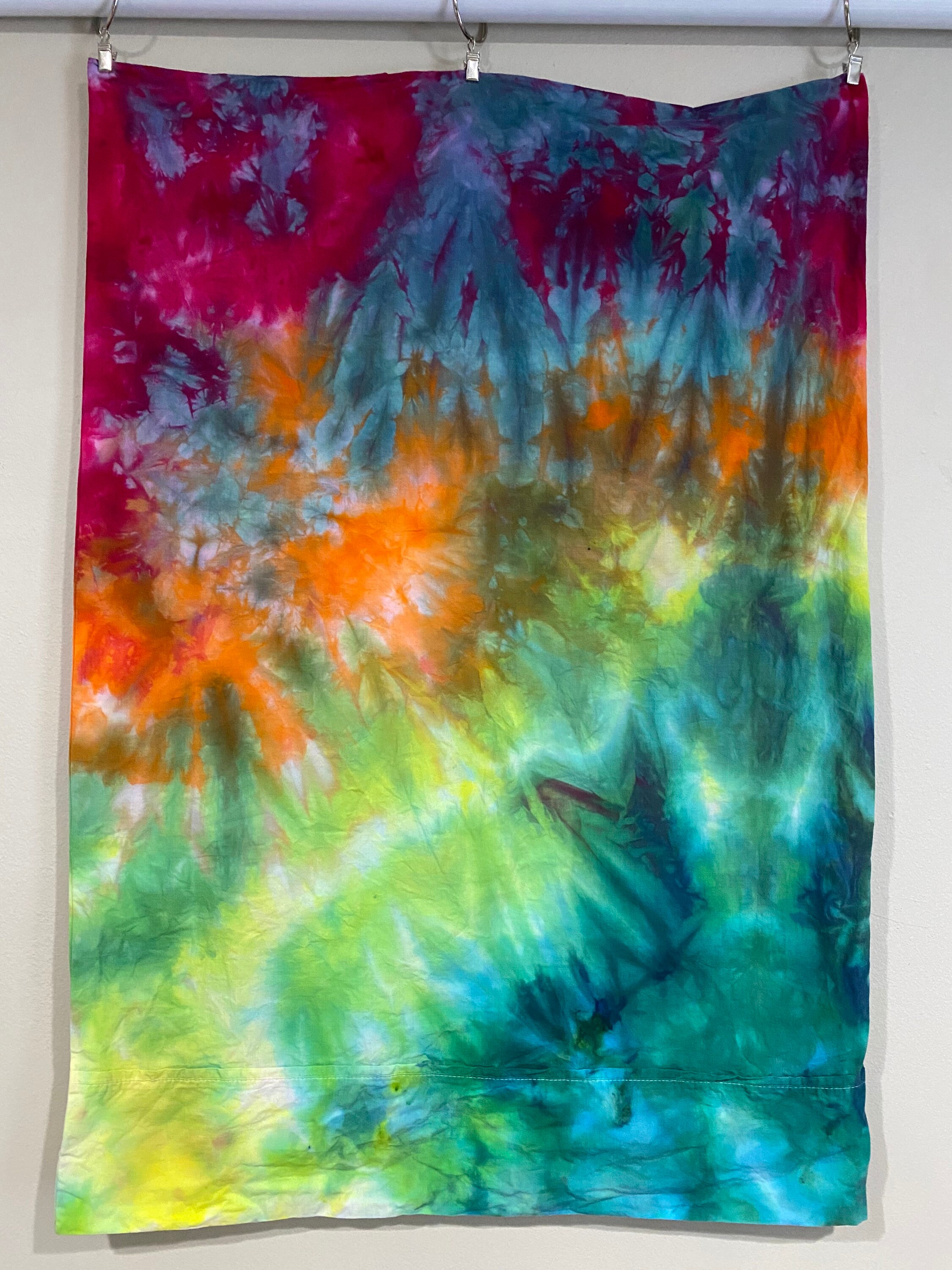 Colorful Rainbow Tie Dye Sheets Set Twin Full Queen King - Etsy