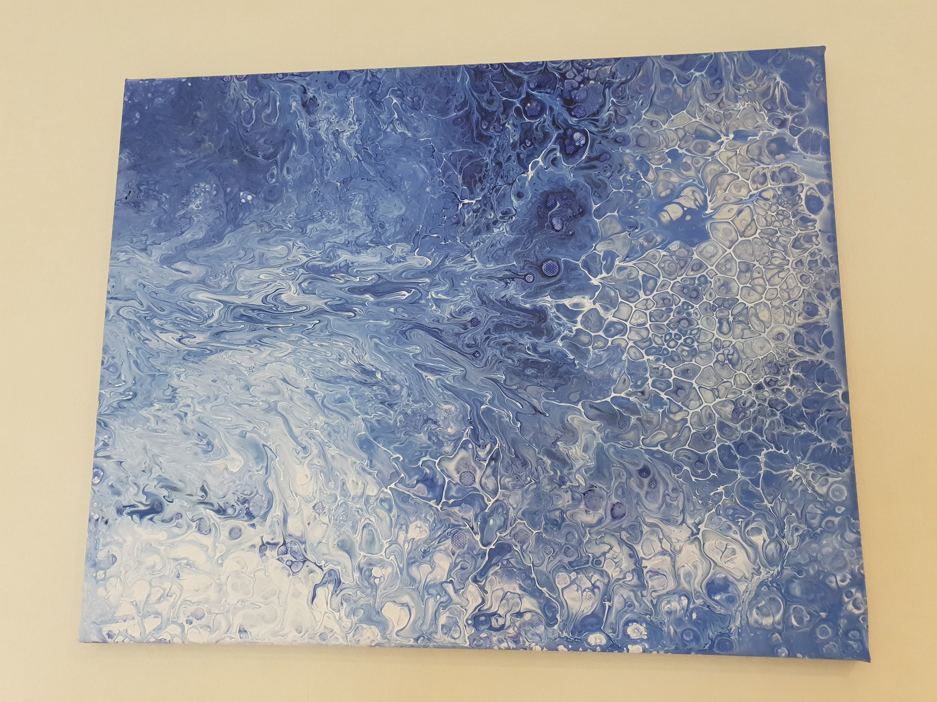 Wall Art Abstract Canvas Picture Painting Wall Decor - Etsy UK