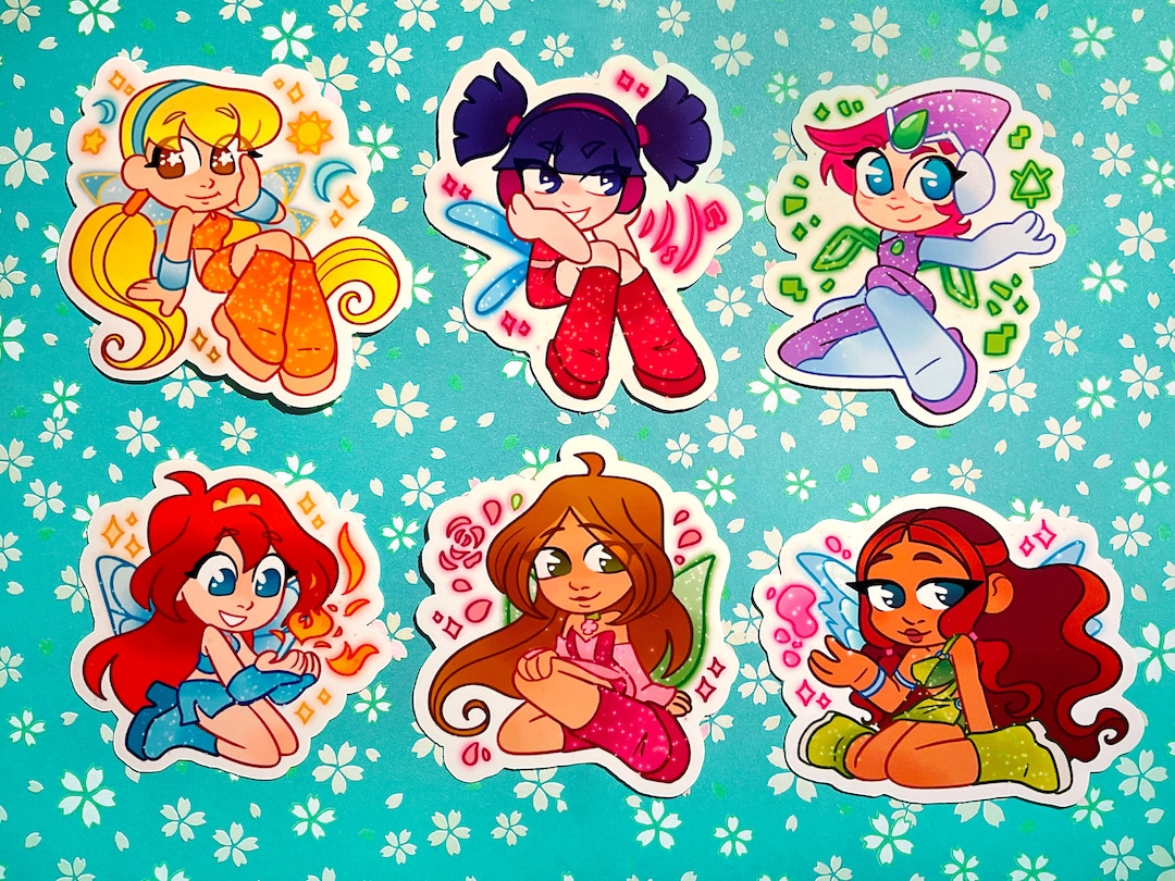Winx Club Stickers - Etsy