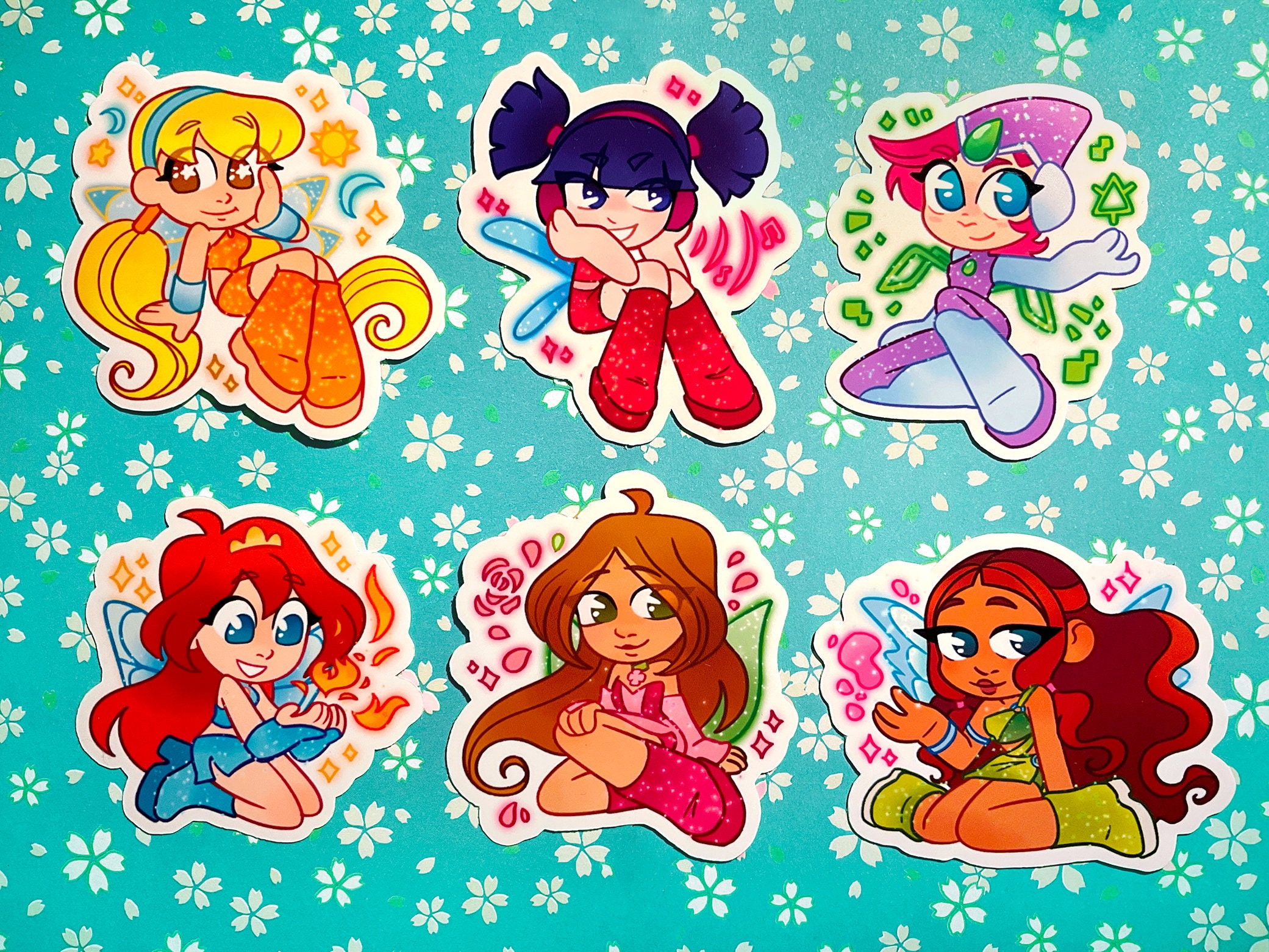 Winx Club Stickers - Etsy