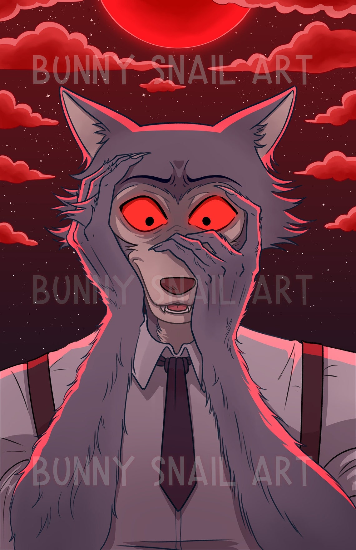 Legoshi Print Beastars Legoshi Beastars Art Print Anime - Etsy