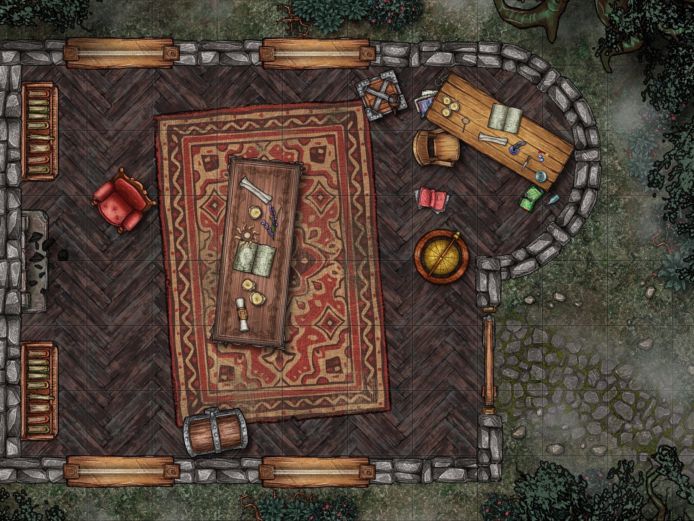 Battle Map 4K, DnD Battle Map, D&D, Battlemap, Dungeons and Dragons, 5e ...