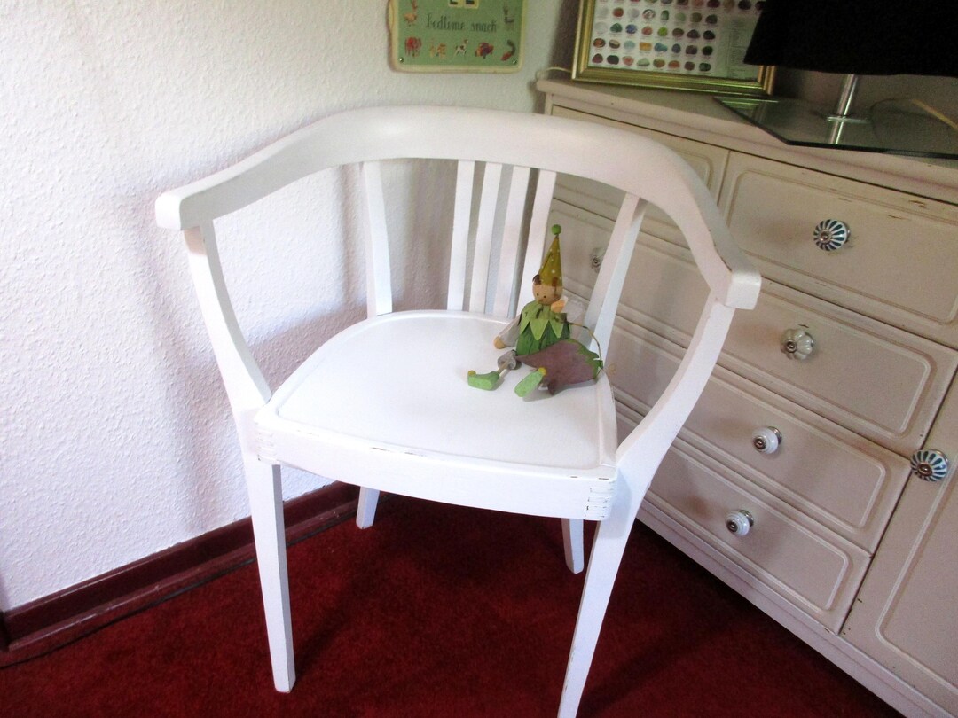 Antique Armchair Bauhaus Art Deco Gropius Chair Wooden Chair Desk Chair ...