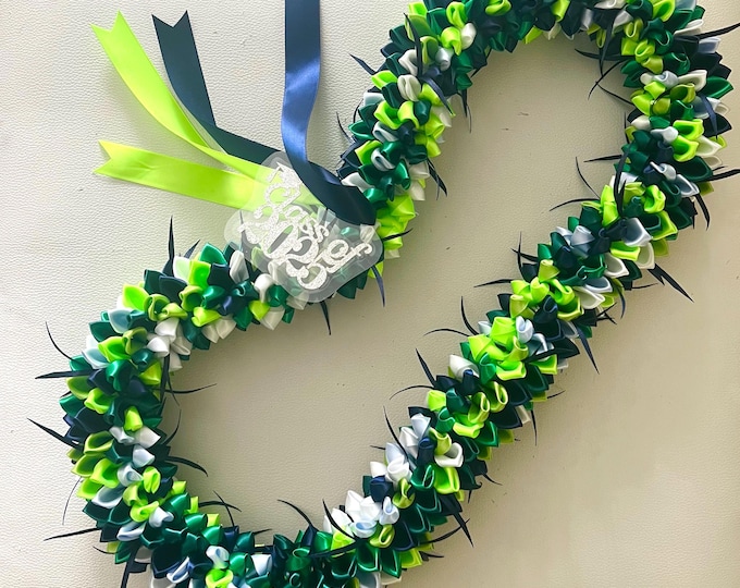 Orchid Lei - Fluorescent Green, Navy Blue, Hunter Green, Emerald Green ...