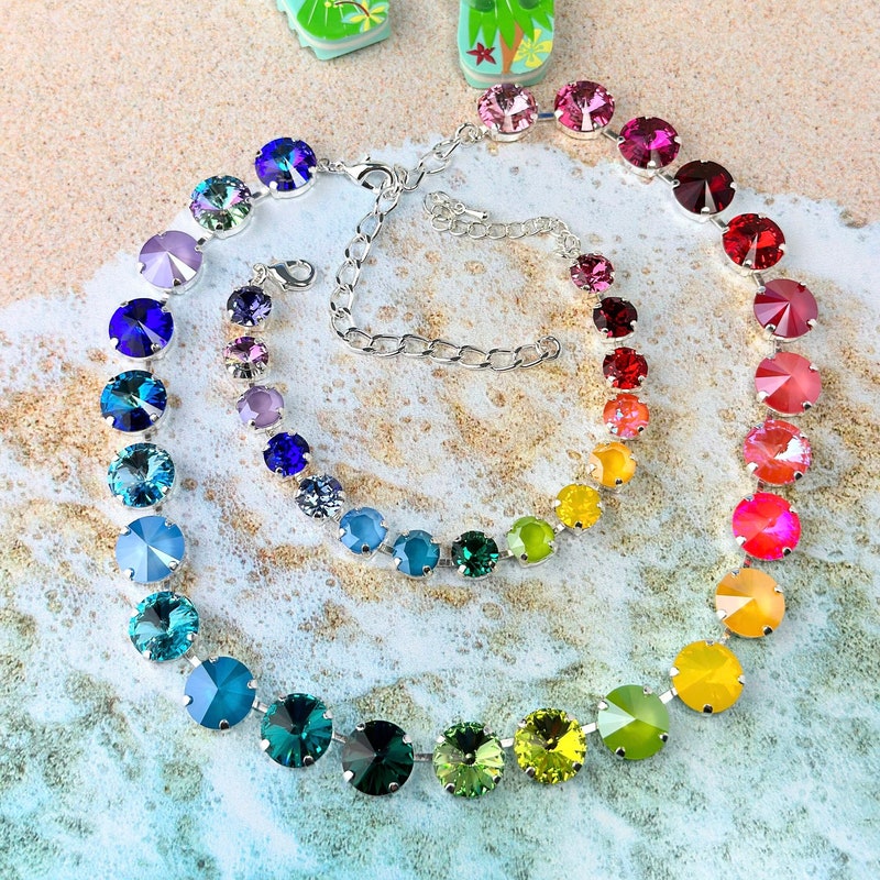 Rainbow Jewelry - Etsy