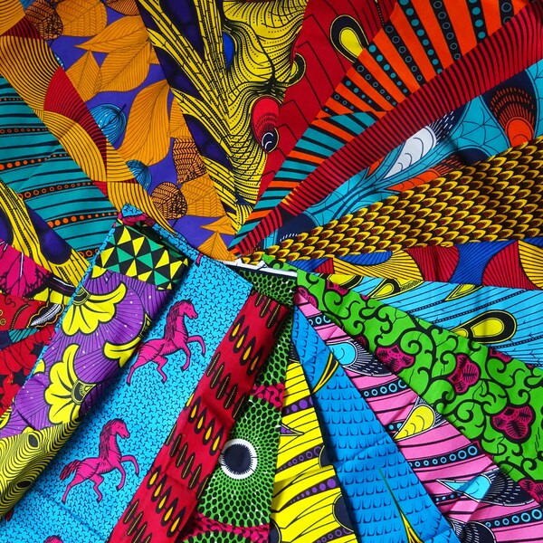 African Print Material - Etsy