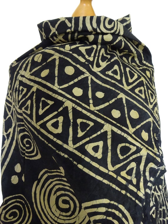 Hand Drawn Fabric Original African Adire Fabric by the Yard - Etsy