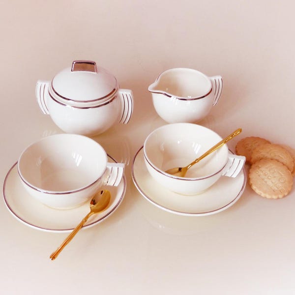 Art Deco Tea Set - Etsy