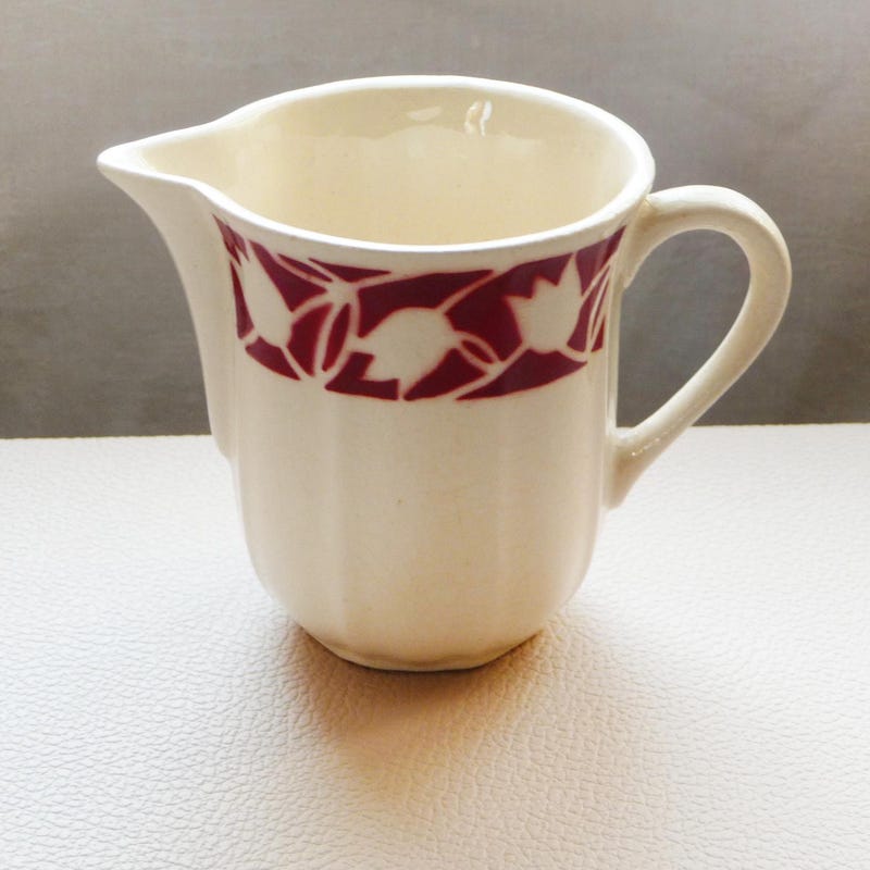 Red Creamer - Etsy