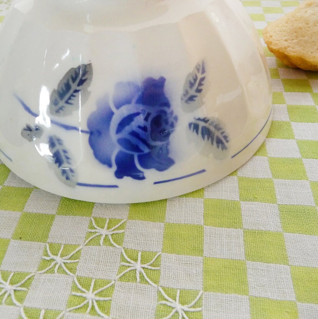 Beautiful Badonviller BOWL, French Cafe Au Lait Bol, Badonviller Cobalt ...
