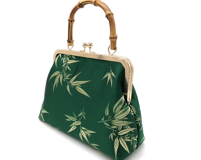 Vintage 1950s Black Corde Creation Fabric Clutch W/ Silver Embroidery ...