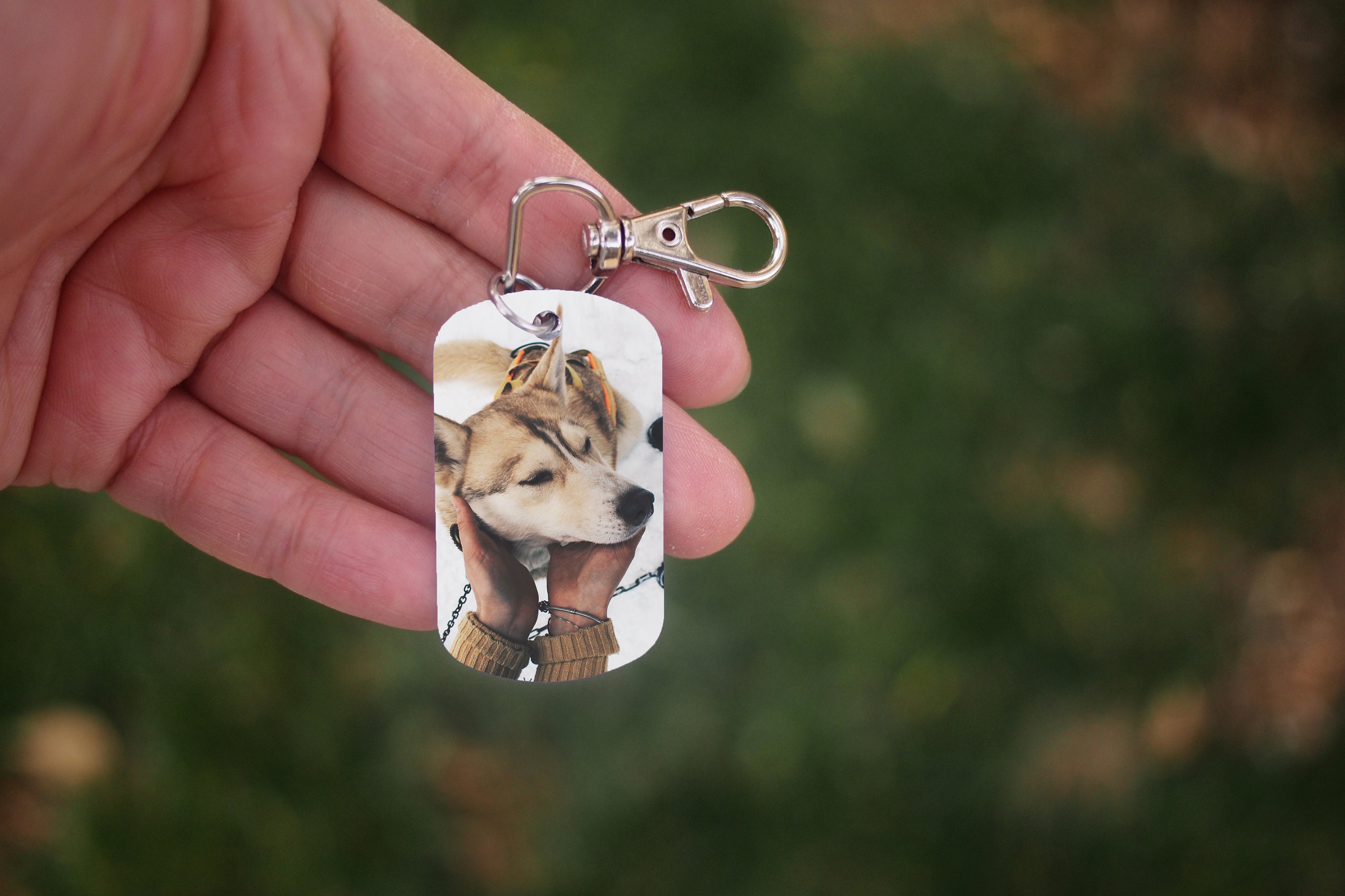 Dog Memorial Keychain Custom Memorial, Pet Memorial, Custom Key Chain ...