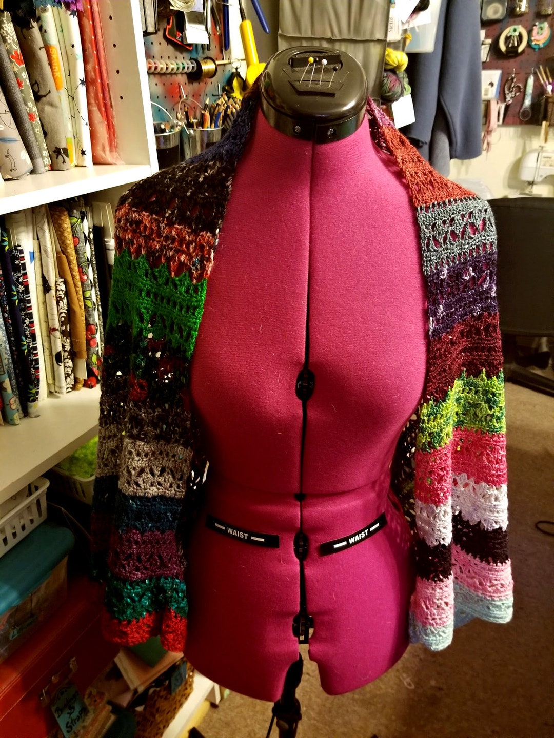 Crow's Foot Shrug Crochet Pattern - PDF Download - Etsy