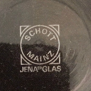 Mid Century Coffee Cups/ Jena Glas/set of 6 Amazing Coffee Cups/light ...