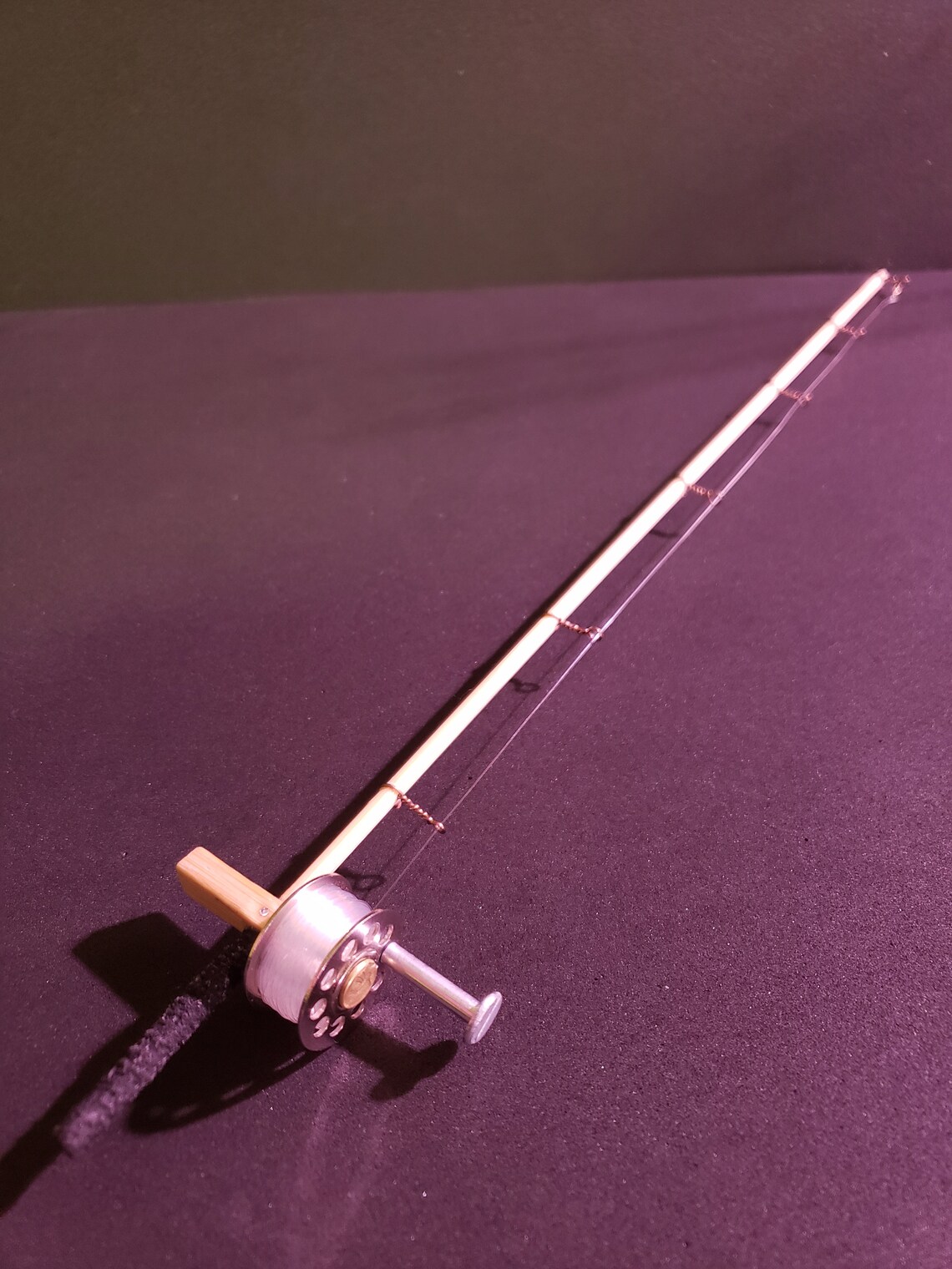 Micro Fishing Rods Handmade 1:6th Scale, 100% Functional. Micro Fishing ...