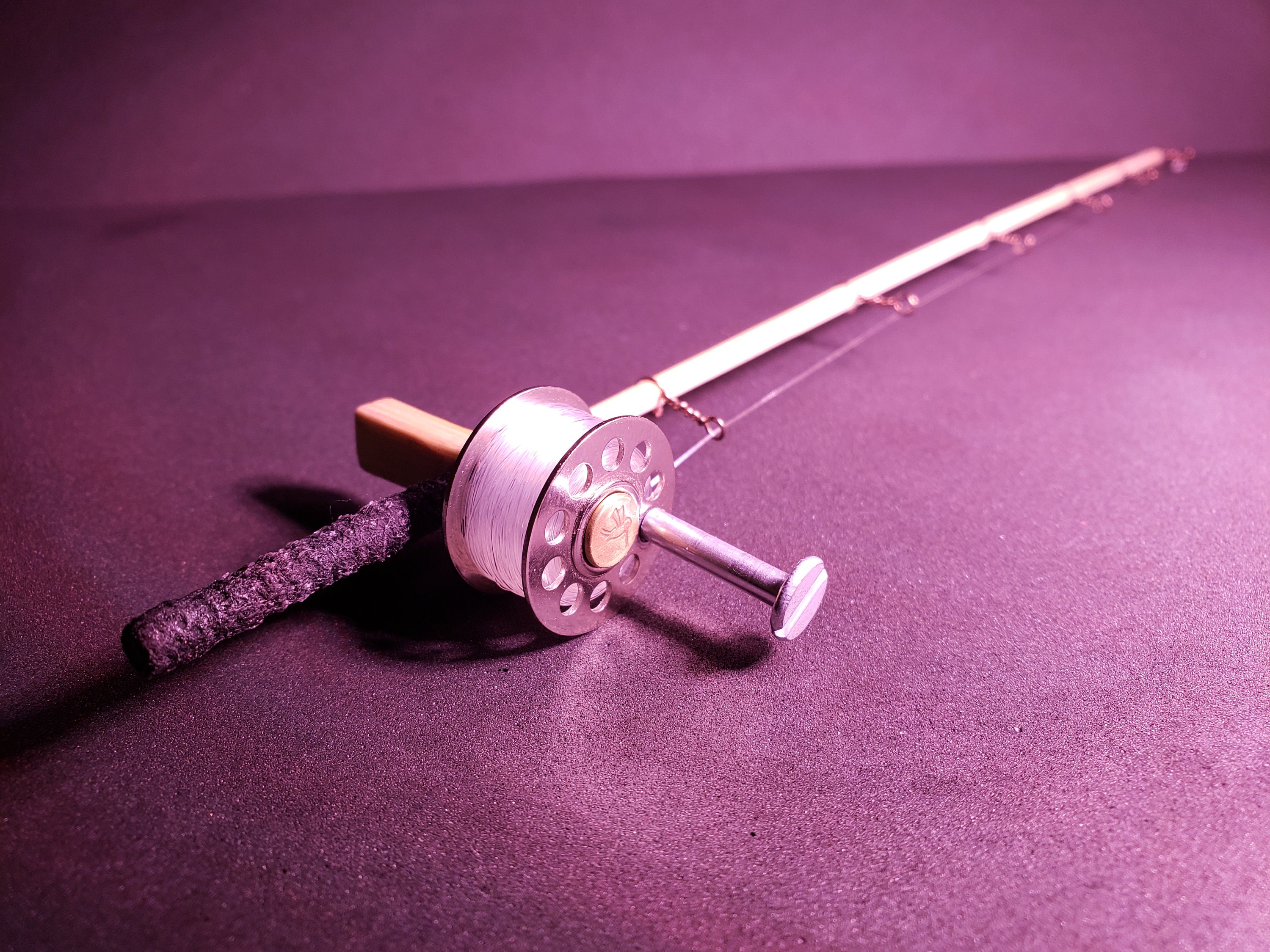 Micro Fishing Rods Handmade 1:6th Scale, 100% Functional. Micro Fishing ...