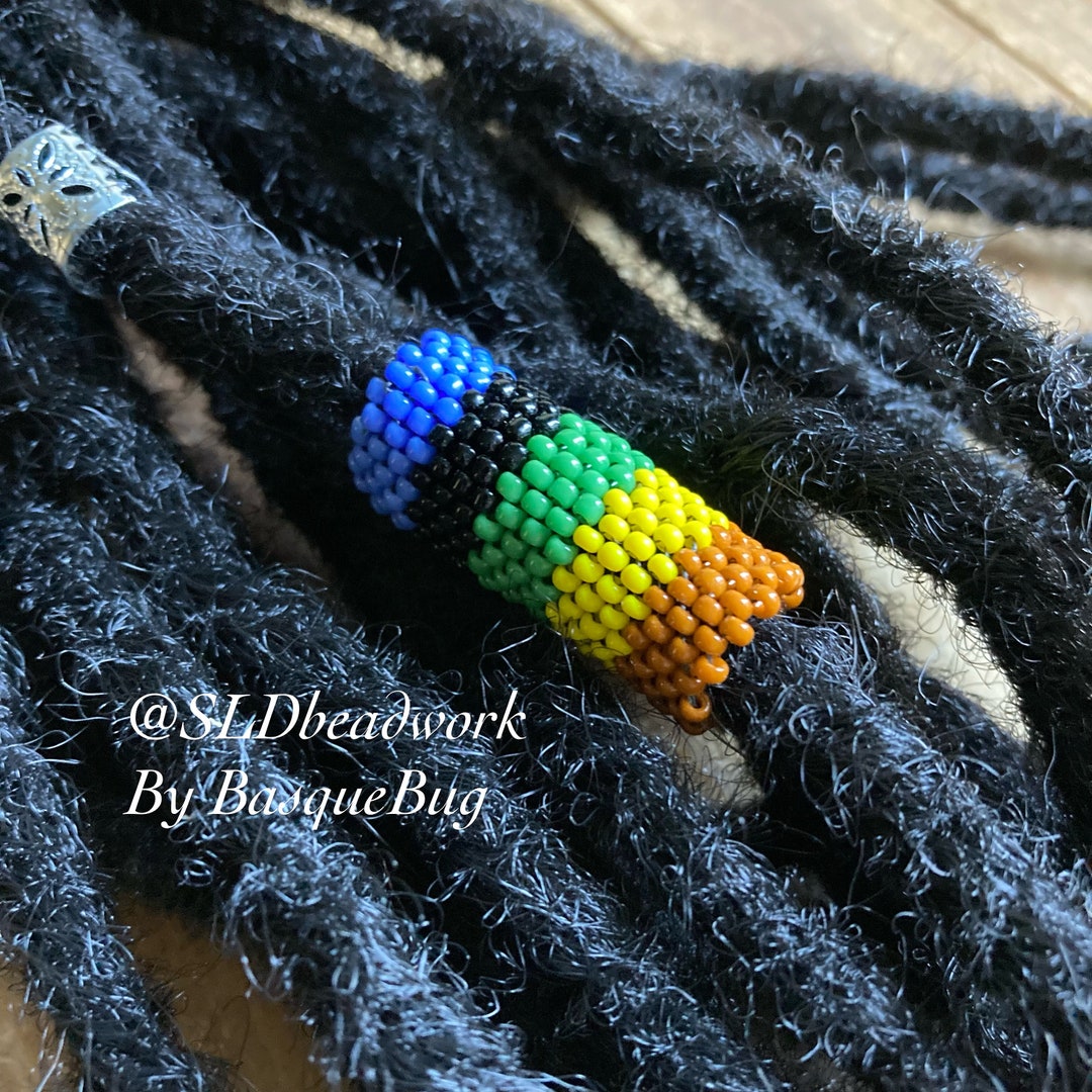 Dreadlocks Jewelry Braids Jewelry Seed Beads Peyote Beaded Hair ...